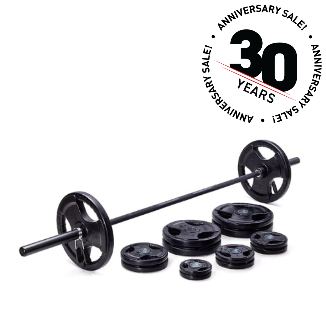 300lb Olympic Weight Set - 1000lb Capacity Bar – Spartan Fitness Equipment